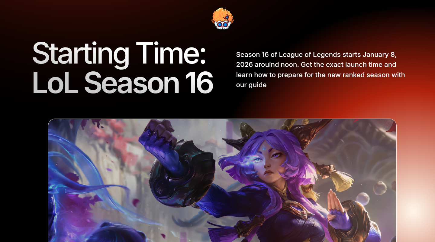When Does League of Legends Season 16 Start? Everything Ranked Players ...